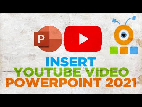 How to Add a Youtube Video to a PowerPoint 2021