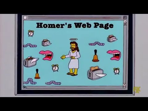 The Simpsons - Homer's Web Page