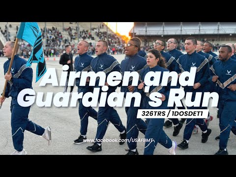 326th Training Squadron and 1st Delta Operations Squadron Detachment 1, BMT Run -- October 18, 2023
