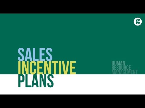 Sales Incentive Plans