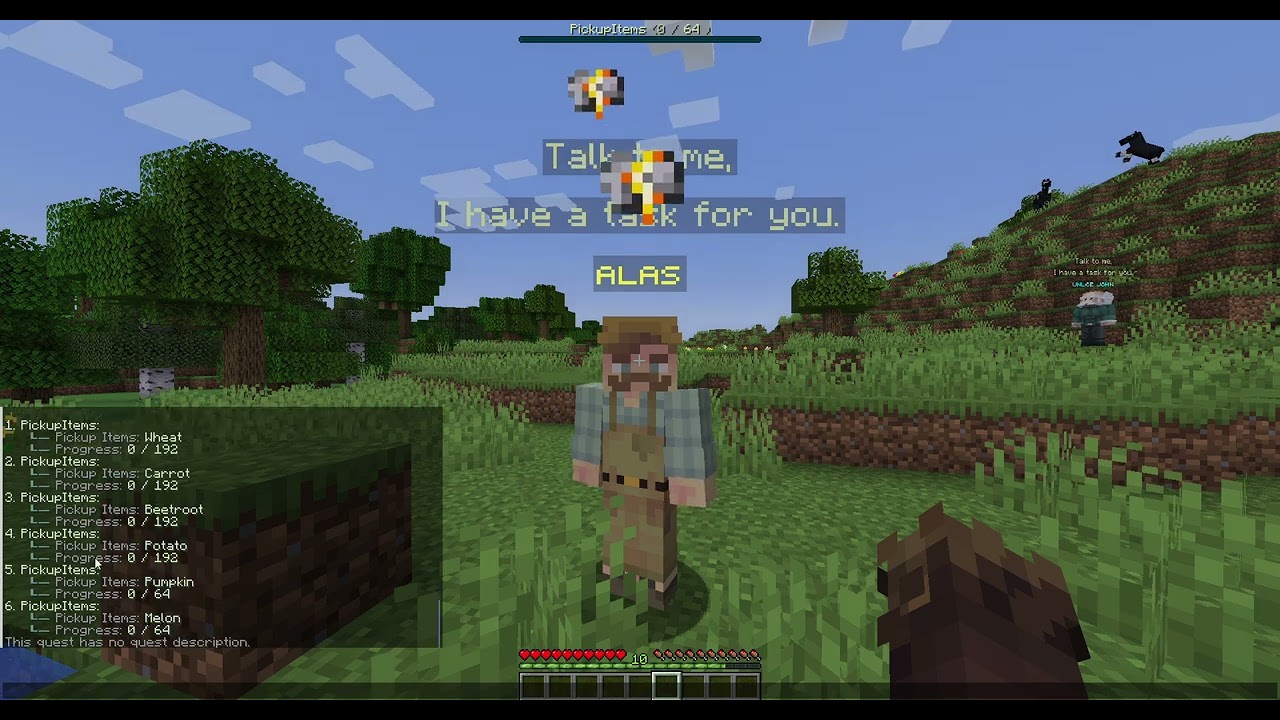 Farmer quest Showcase [NotQuests plugin]