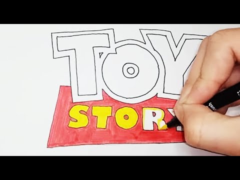 Drawing The Toy Story Logo