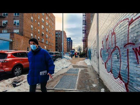 Walking Queens New York City 4K🚶Rego Park (Queens Boulevard)🏆