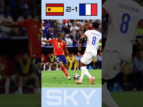 Spain vs France 2-1 - 2024