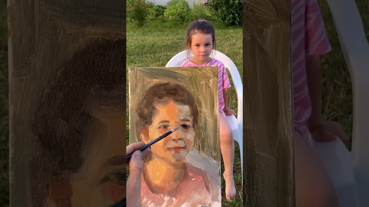 Portrait of a child from life, what is the main difficulty