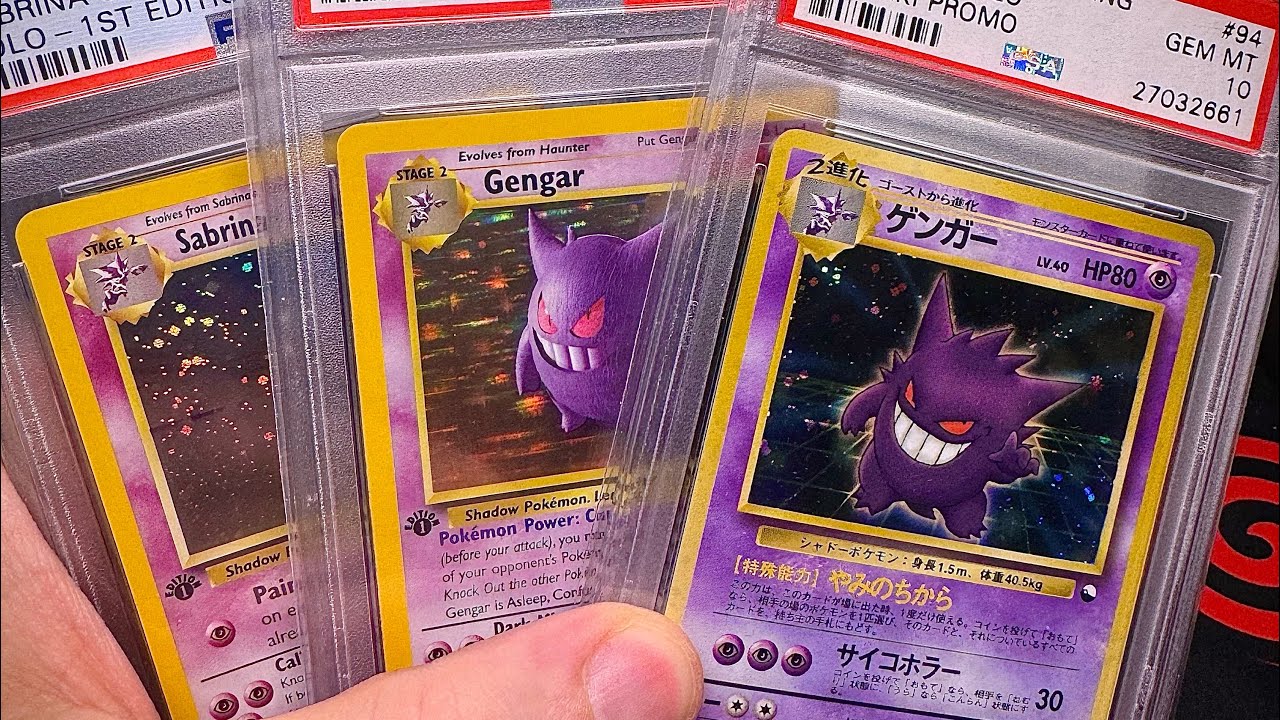 INSANE GENGAR COLLECTION #pokemoninvesting #pokemongengar #pokemoncards