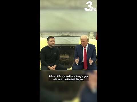 Zelenskyy, Trump engage in tense Oval Office exchange amid mineral deal talks