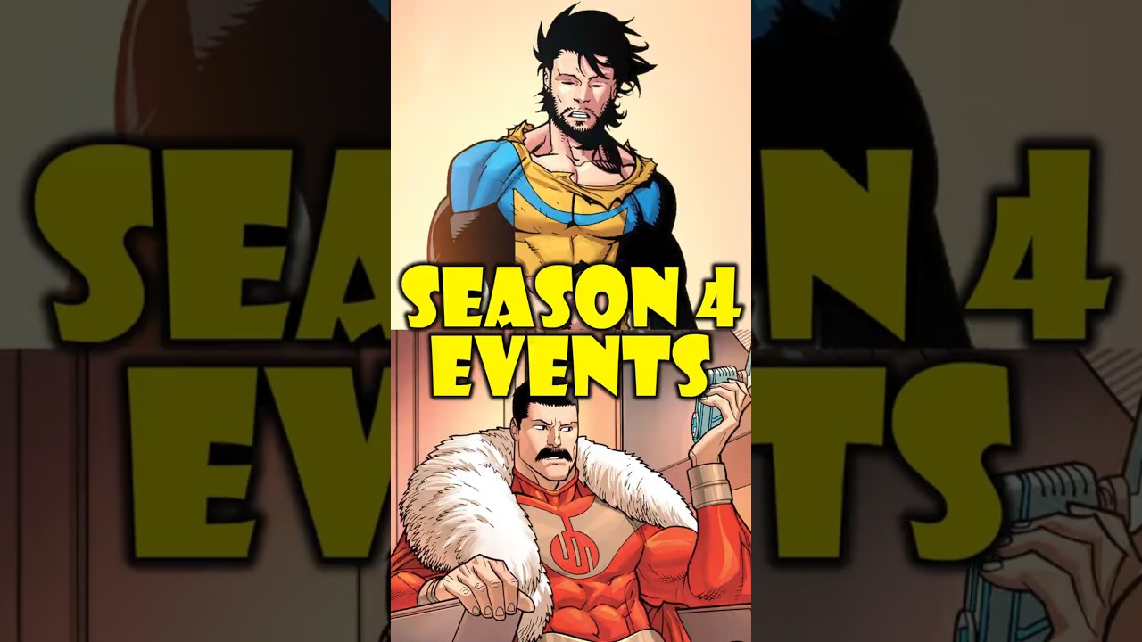 3 INSANE Events Coming in Invincible Season 4 🤯 #invincible #comics #shorts