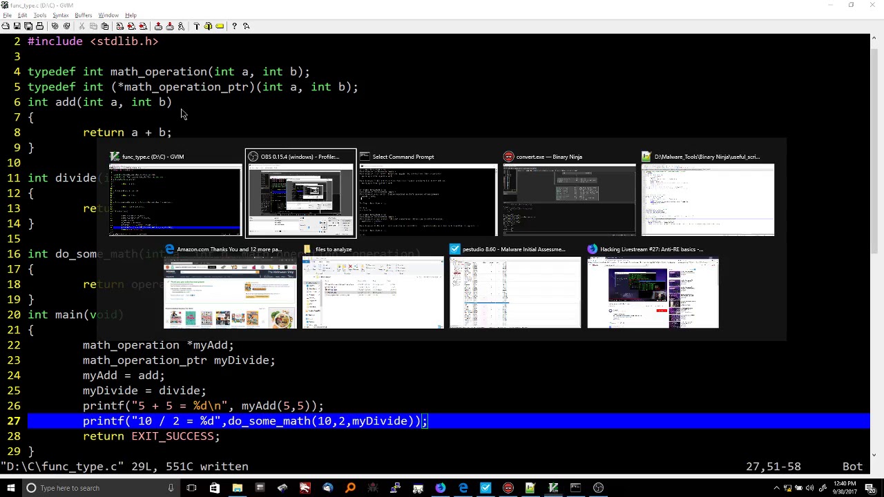 C Function Pointers Part 1