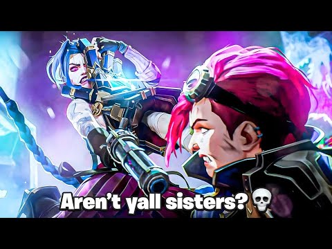 ARCANE had JINX and VI FIGHTING for their LIVES