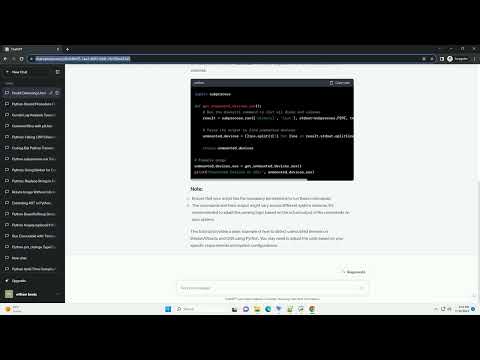 Is there a way for the python package psutil to detect unmounted devices on Debian Ubuntu and OSX