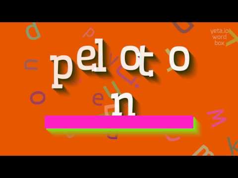 How to say "peloton"! (High Quality Voices)