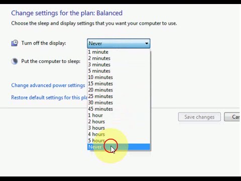 How to change Lock Screen & Sleep time in Windows PC