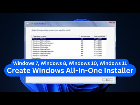 Create All in One Windows Installer (x64 + x86)