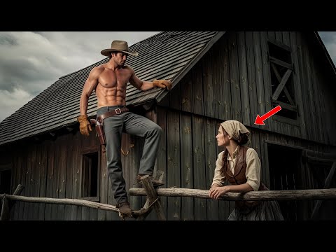 She Hired A Starving Cowboy To Repair Her Barn’s Roof, What He Did Next Shocked The Whole West