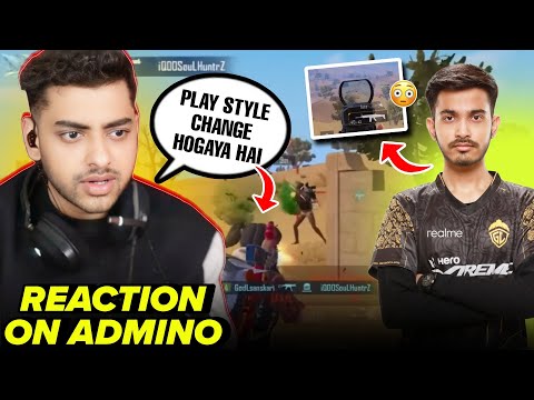 Aman Reaction On GodLAdmino | GodLike Playstyle changed?