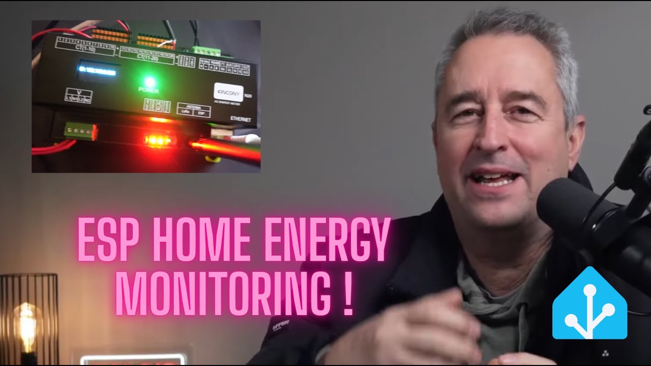 Up to 60 Channel Energy Monitor Solution with ESP Home for Home Assistant!