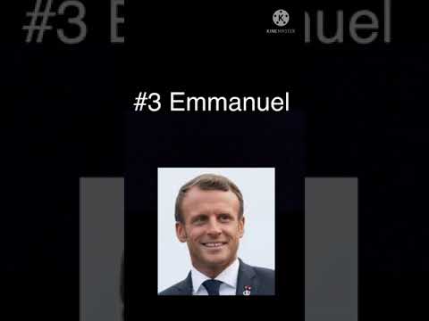 Top Three Best French Names