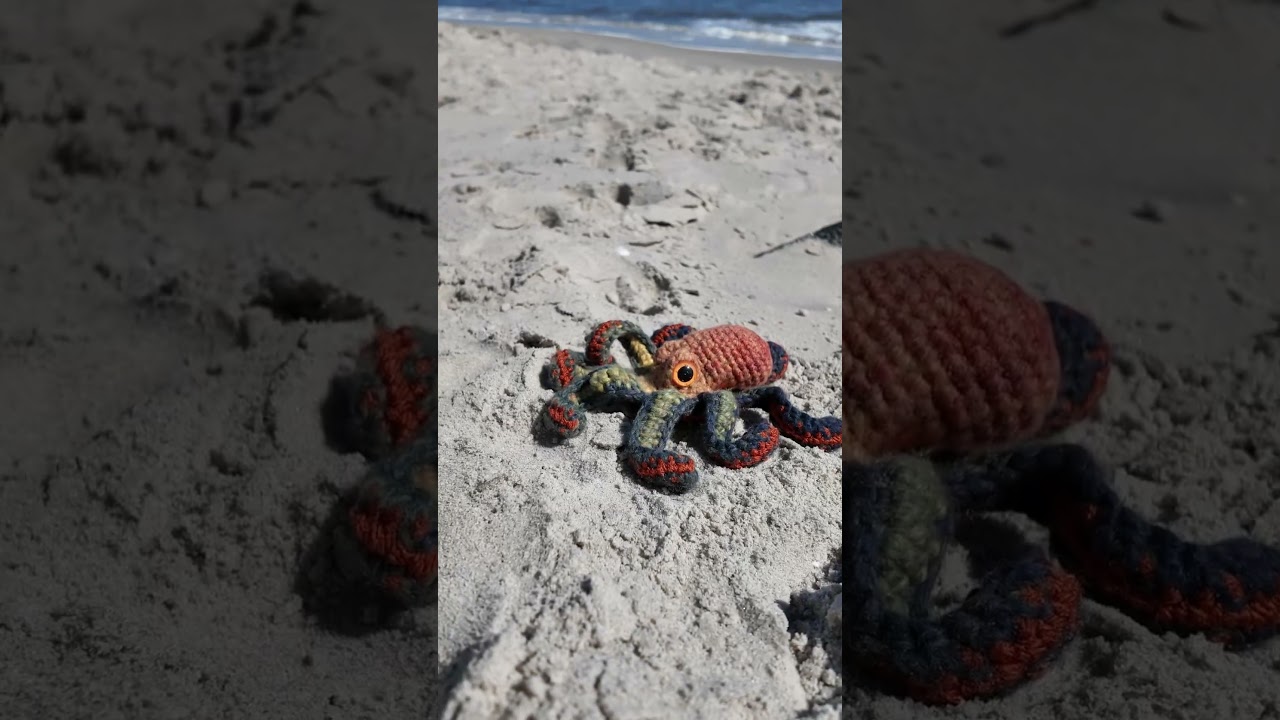 Realistic Small Octopus by Crafty Intentions