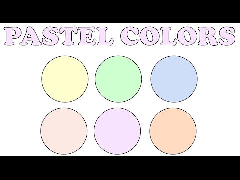Making & Mixing Pastel Colors {The Basics of Color Mixing, Episode 9}