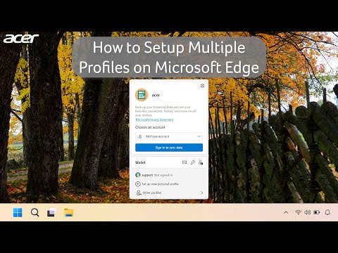 How to Setup Multiple User Profiles in Microsoft Edge