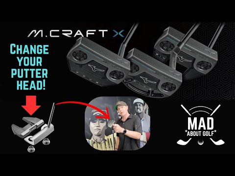 Change your putter head with Mizuno M Craft X Putters!