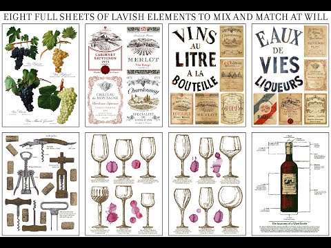 Cheers Transfer Set by IOD - Iron Orchid Designs - NEW!