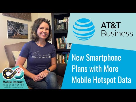 New AT&T Business Smartphone Plans with up to 200GB of Personal Hotspot Data
