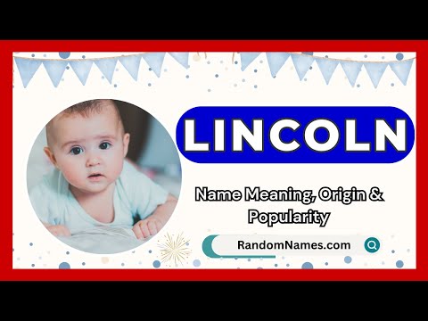 Lincoln - Baby Boy Name Meaning, Origin & Popularity - RandomNames.com