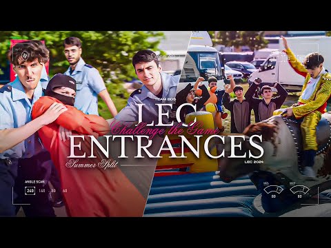 All Team BDS #LEC Entrances | #LEC 2024 Summer Split