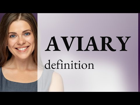 Aviary | what is AVIARY meaning