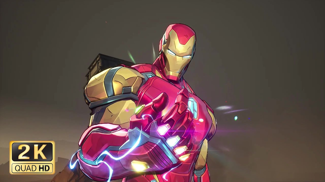 Iron-Man Avengers Endgame Costume - Marvel Rivals Live Wallpaper For Desktop (2K)