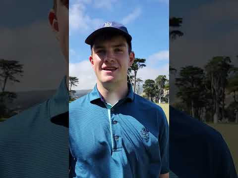 Gerard White from the Bots (TEAGASC) talks about his intership on a TOP Golf Course in San Fran