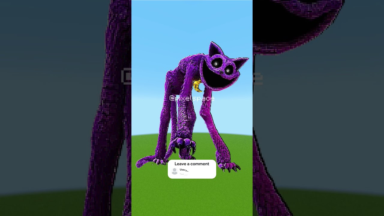Toy Factory Monsters in Pixel Art | CatNap, DogDay, Poppy & Huggy Wuggy
