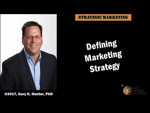Defining Marketing Strategy