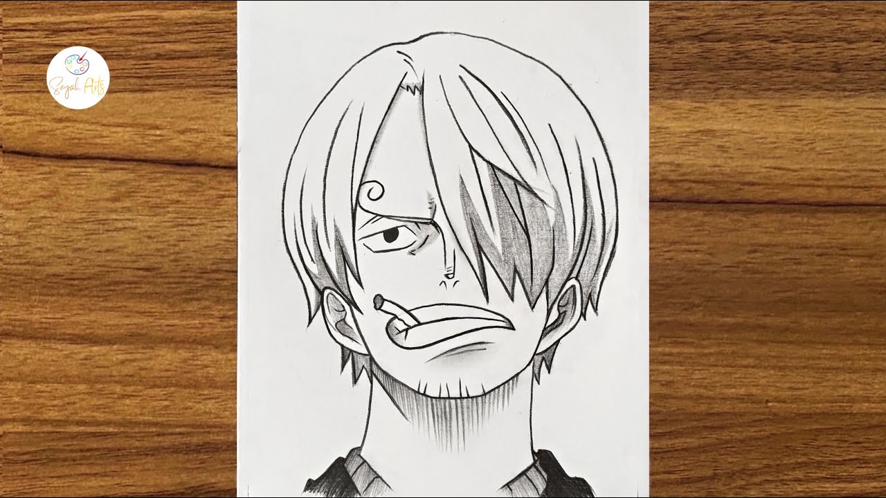 How to draw Sanji - [One Piece] || How to draw anime characters || Easy anime drawing tutorial
