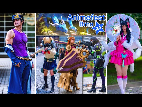 Animefest 2024 | Cosplay Music Video | 4K 8K HDR | Brno Exhibition Centre | Cosplay Czech Republic