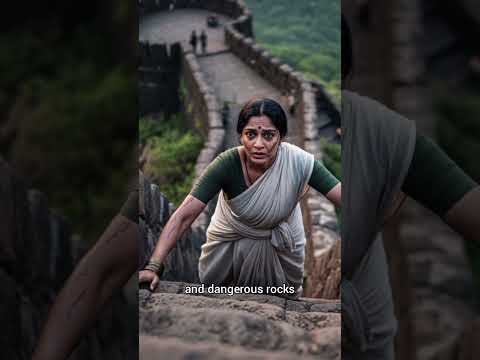 This Secret 😳 Path of Raigad Fort was made by a woman 🤯#shorts #shivajimaharaj