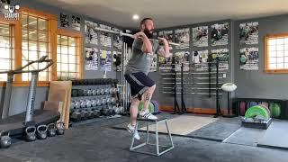 Lateral Step-up - Olympic Weightlifting Exercise Library: Demo Videos ...