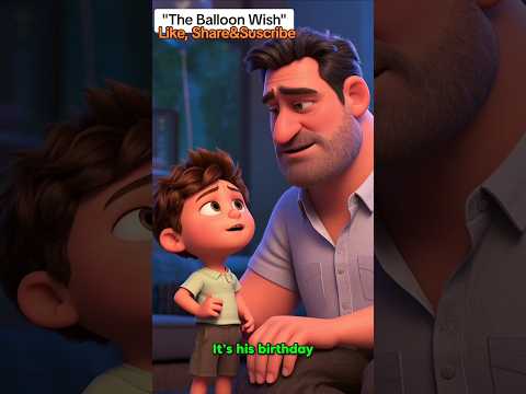 The Ballon Wish | #shorts #youtubeshorts #ytshorts #viralvideo #cocomelon #bedtimestory #cartoon