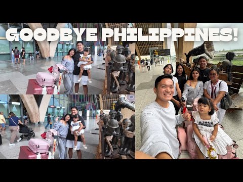 FINALLY THE LONG WAIT IS OVER - BYE PHILIPPINES 🇵🇭| ERICA AHERN