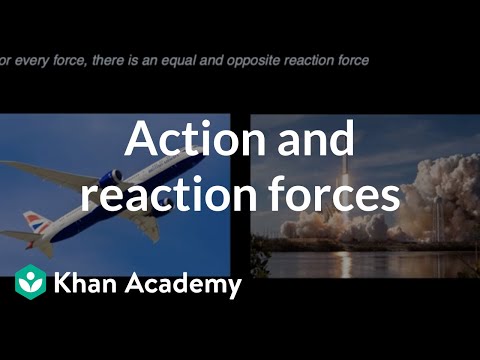 Action and reaction forces (video) | Khan Academy
