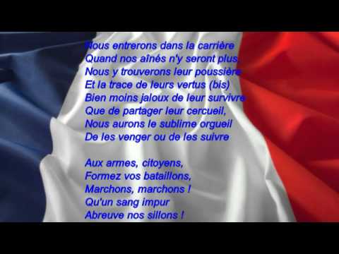 La Marseillaise : couplet 7 dit des "enfants"