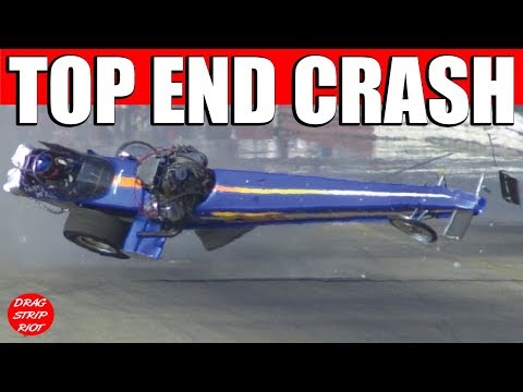 2000 Top Fuel Dragster Crash Vintage Drag Racing California Hot Rod ...