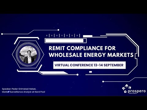 Peder Grimstad Helset, Nord Pool | REMIT Compliance for Wholesale Energy Markets