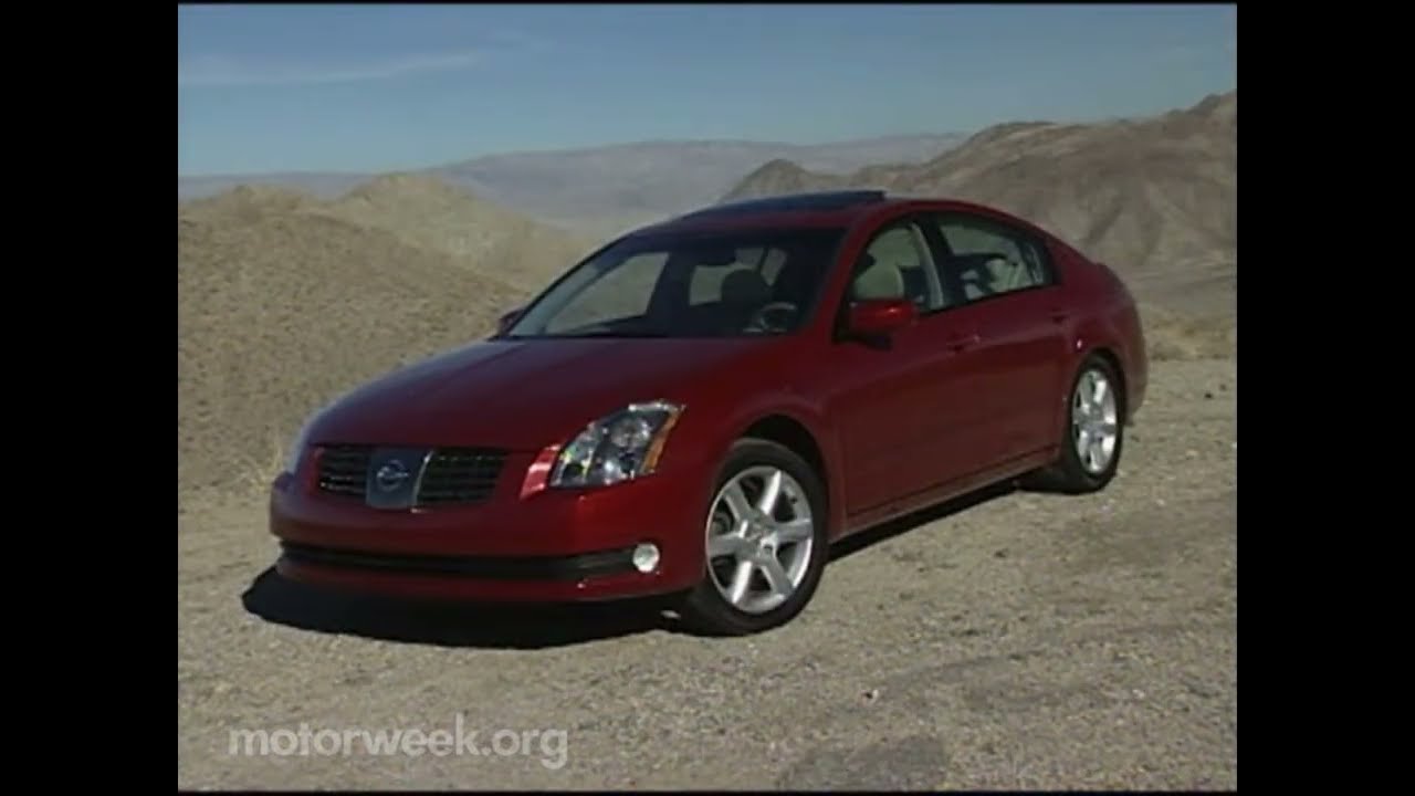Motorweek 2004 Nissan Maxima Road Test