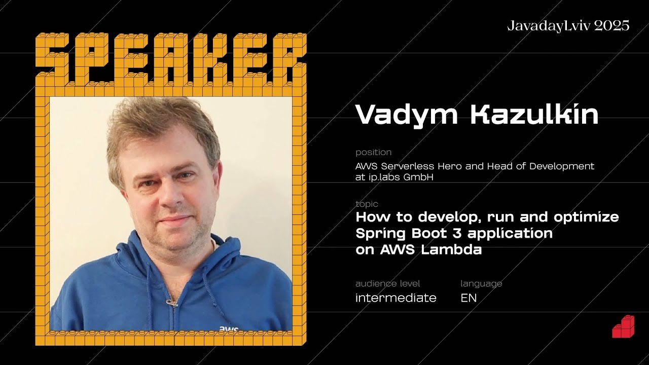 How to develop, run and optimize Spring Boot 3 application on AWS Lambda by Vadym Kazulkin