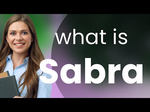 Sabra | what is SABRA definition