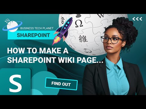 How to make SharePoint Wiki pages (easy!)