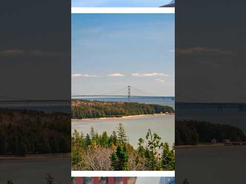 New view of the Mackinac Bridge #mackinacbridge #stignace #upperpeninsula